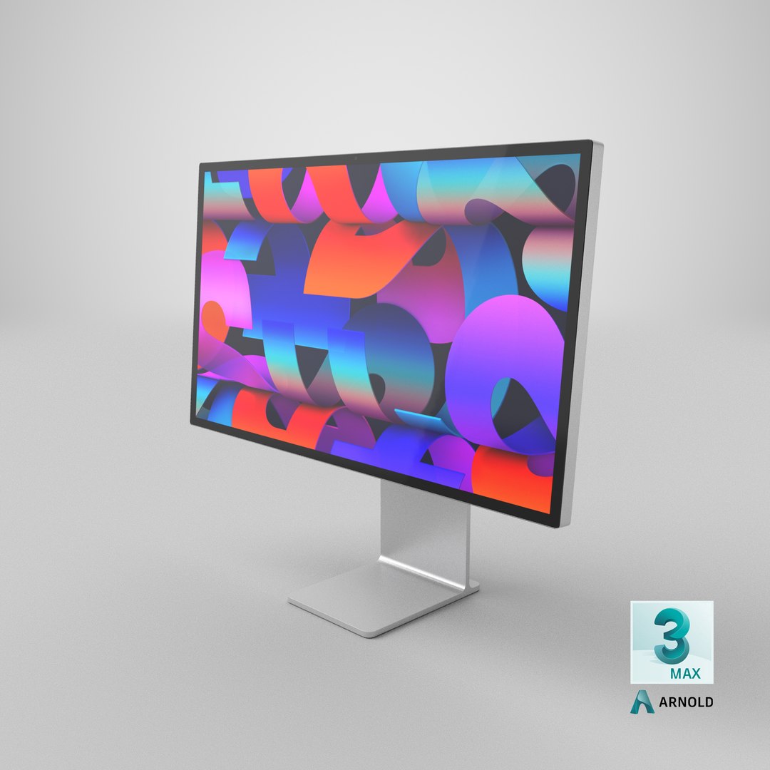 Apple Studio Display Tilt And Height Adjustable Stand 3D Model ...