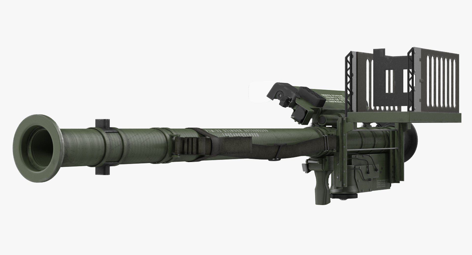 3d model fim-92 stinger set