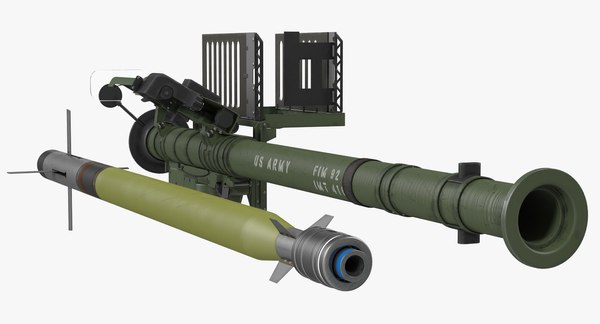 3d model fim-92 stinger set