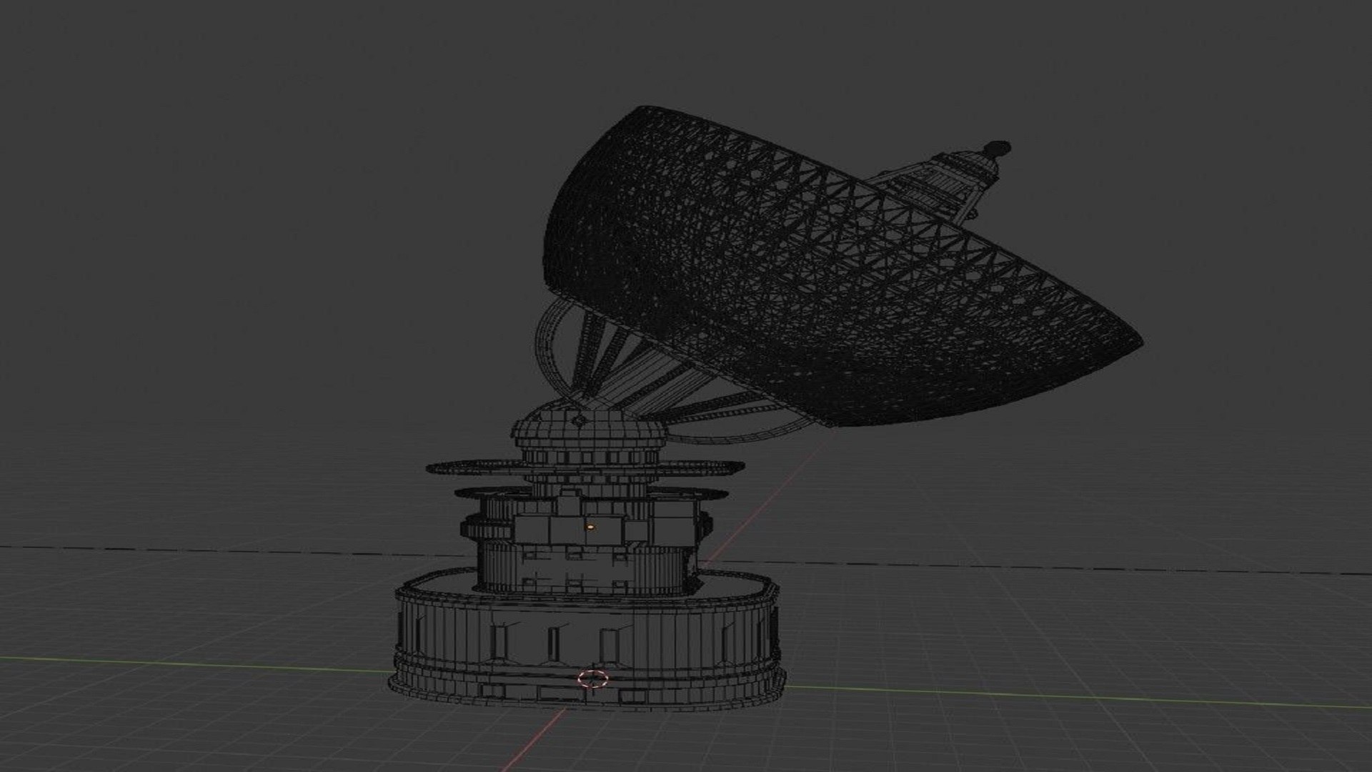 3D Satellite Dish Model - TurboSquid 2288571