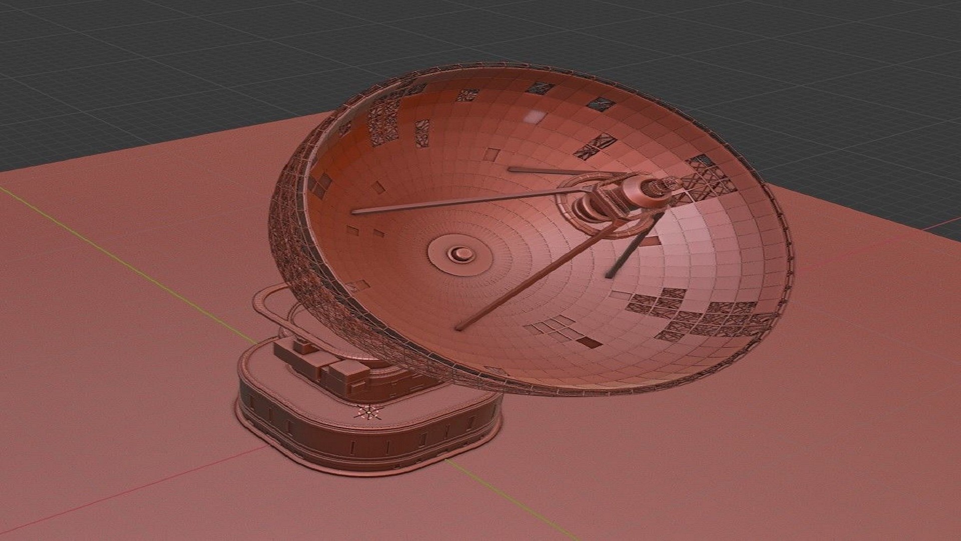 3D Satellite Dish Model - TurboSquid 2288571