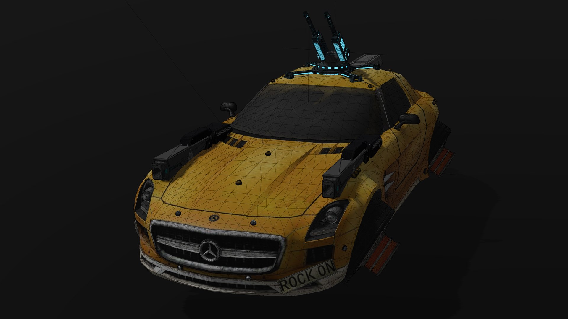 Hover Car 3D Model - TurboSquid 1963345