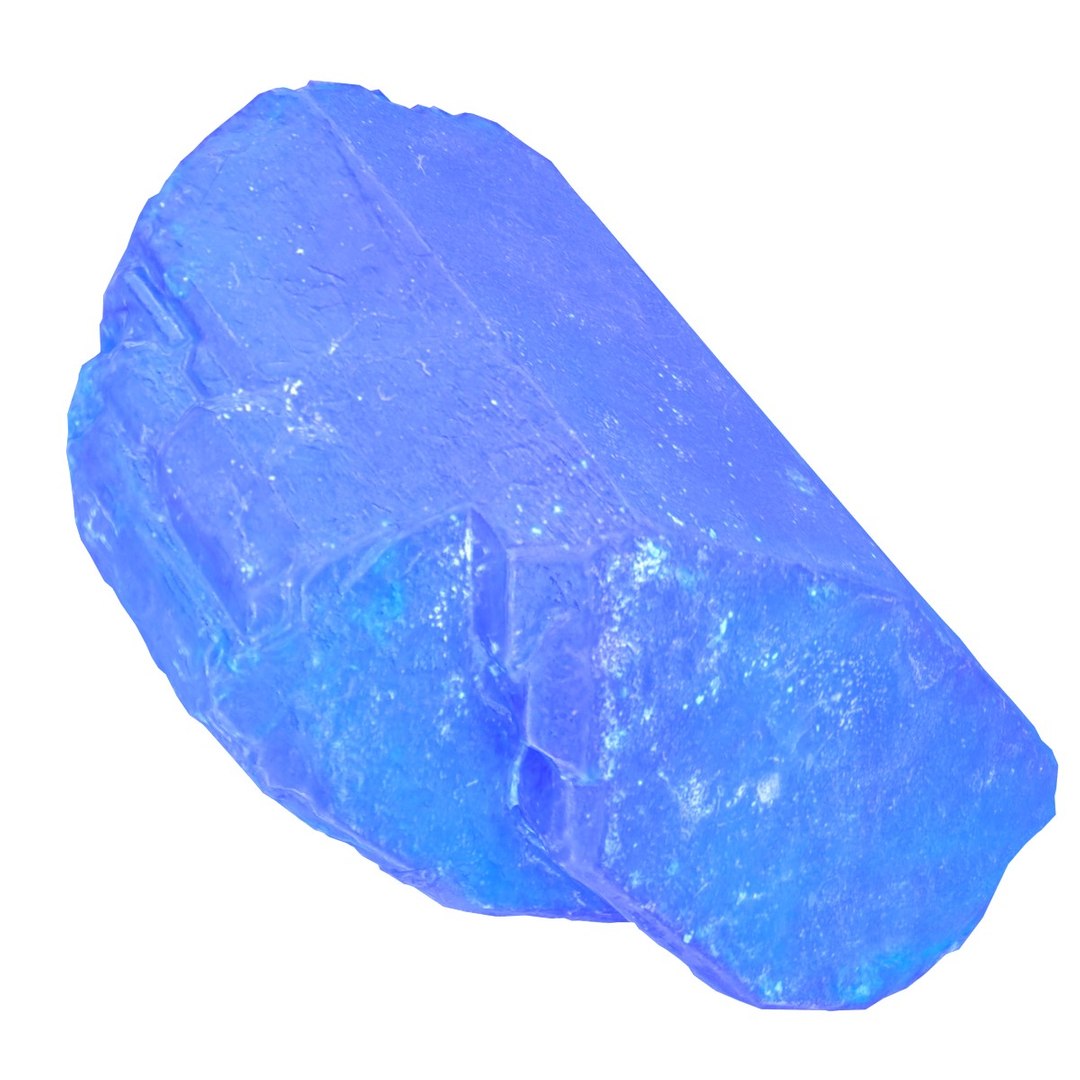 3D Blue Salt Crystal - TurboSquid 1219895