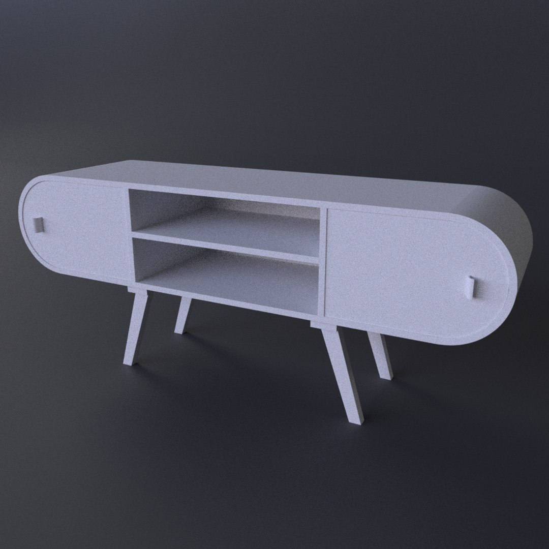 3D tv table - TurboSquid 1165254