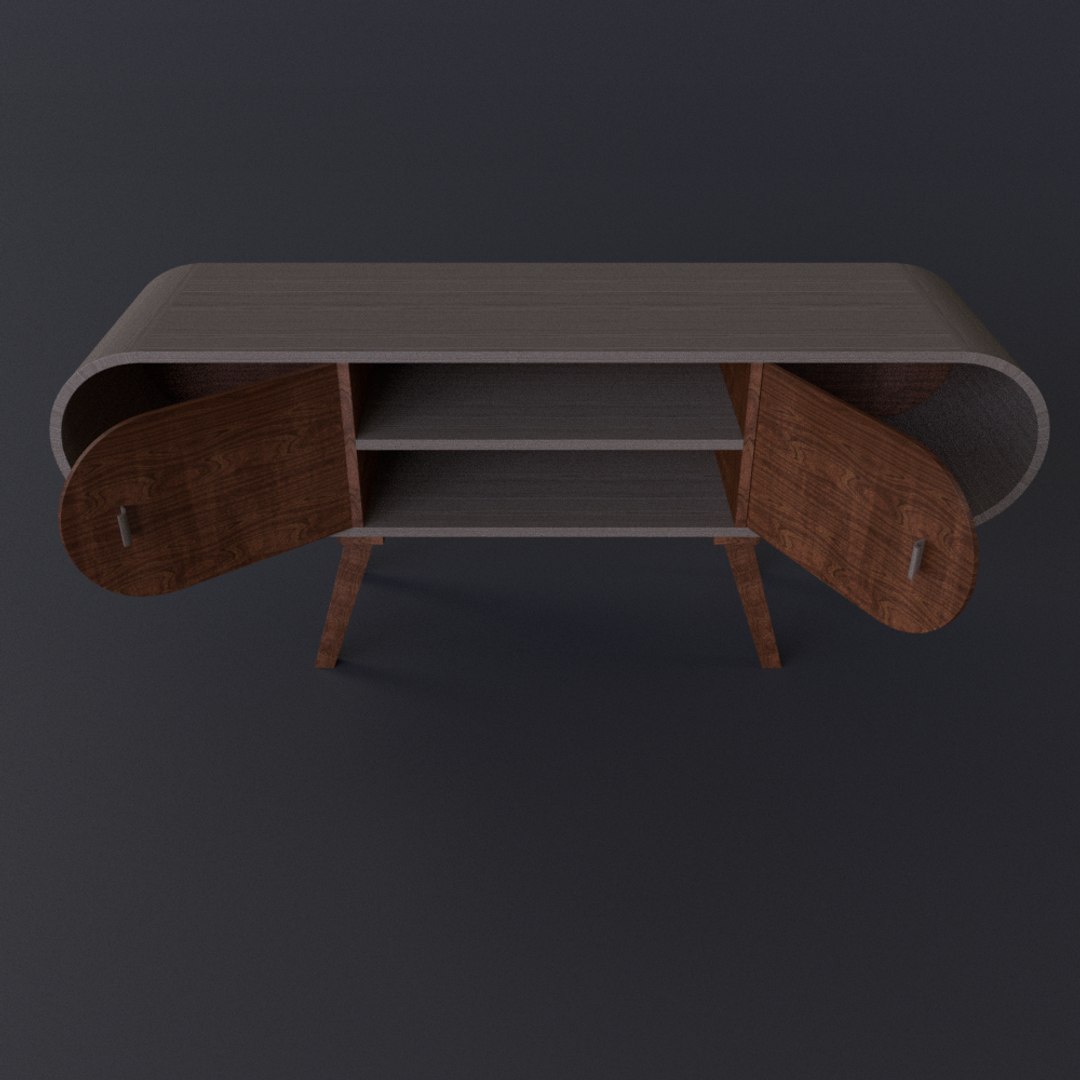 3D tv table - TurboSquid 1165254