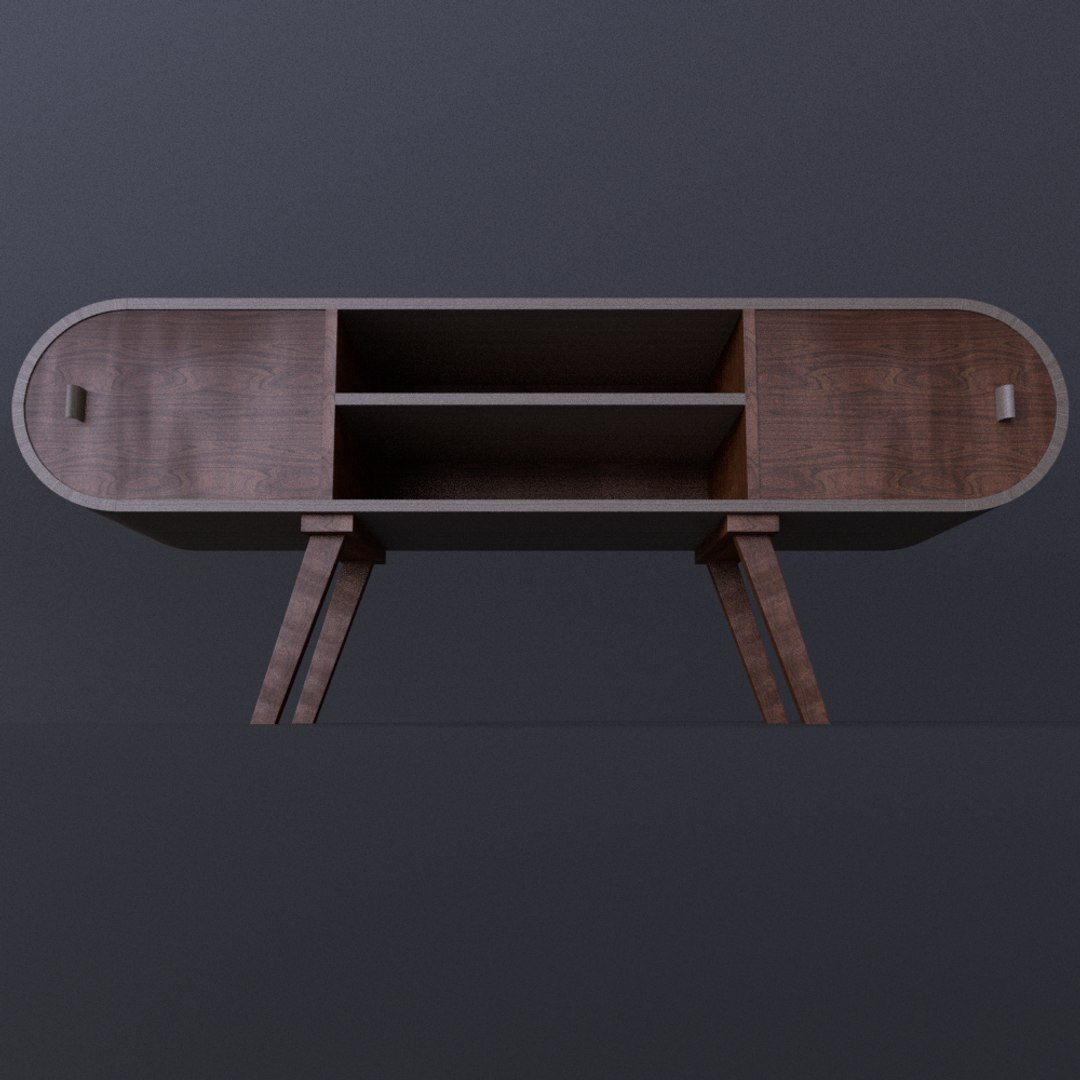 3D tv table - TurboSquid 1165254