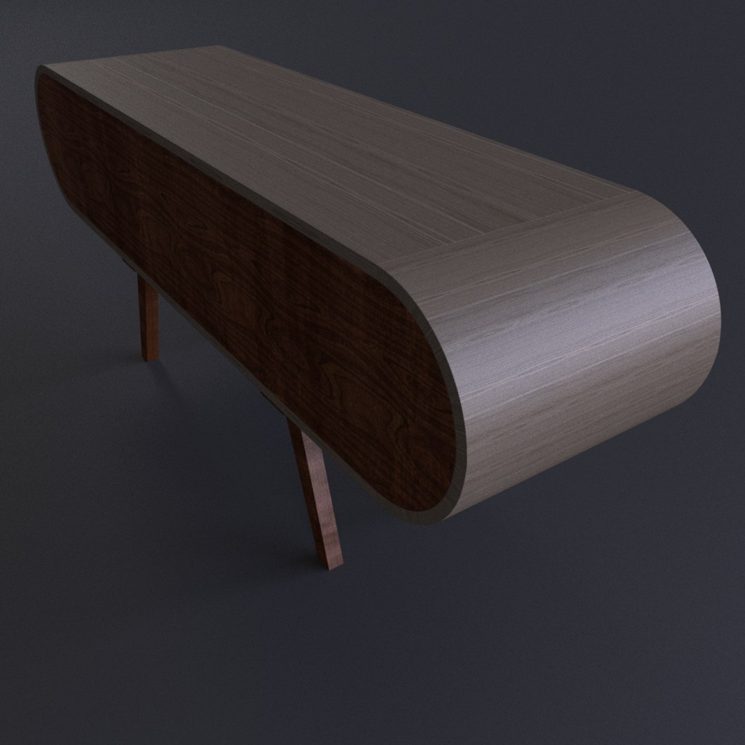 3D tv table - TurboSquid 1165254