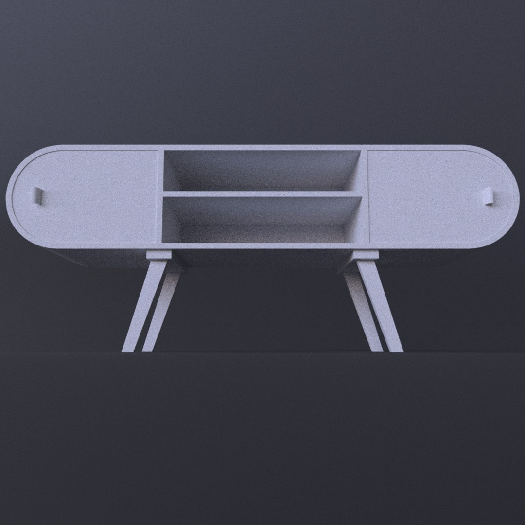 3D tv table - TurboSquid 1165254