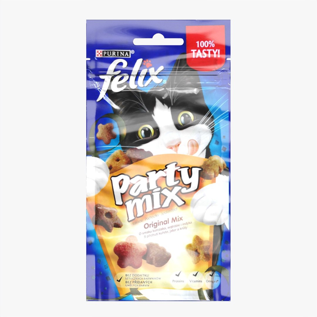 Felix Party Mix Cat Sweets 3D - TurboSquid 1840764