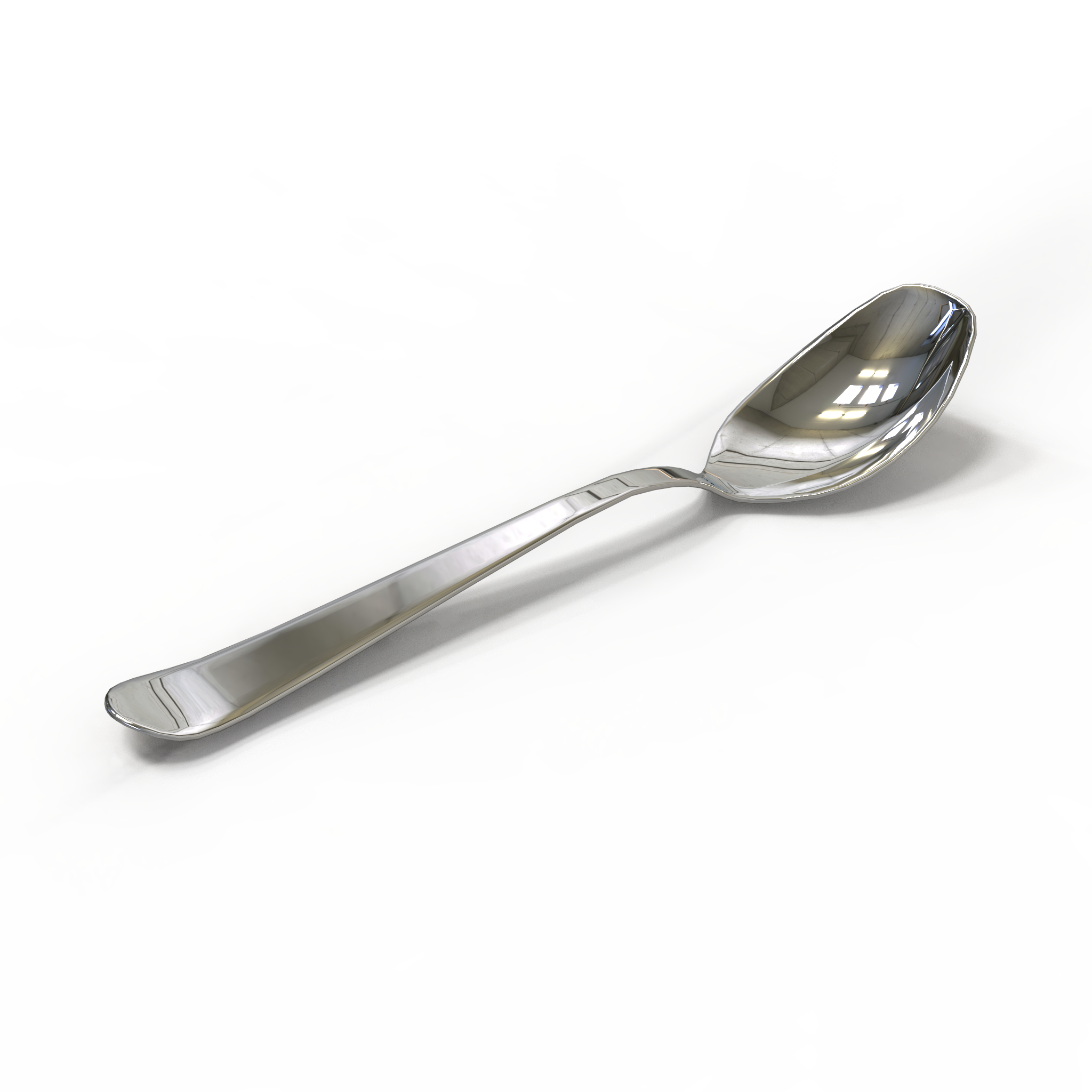 3D spoon metal - TurboSquid 1359905