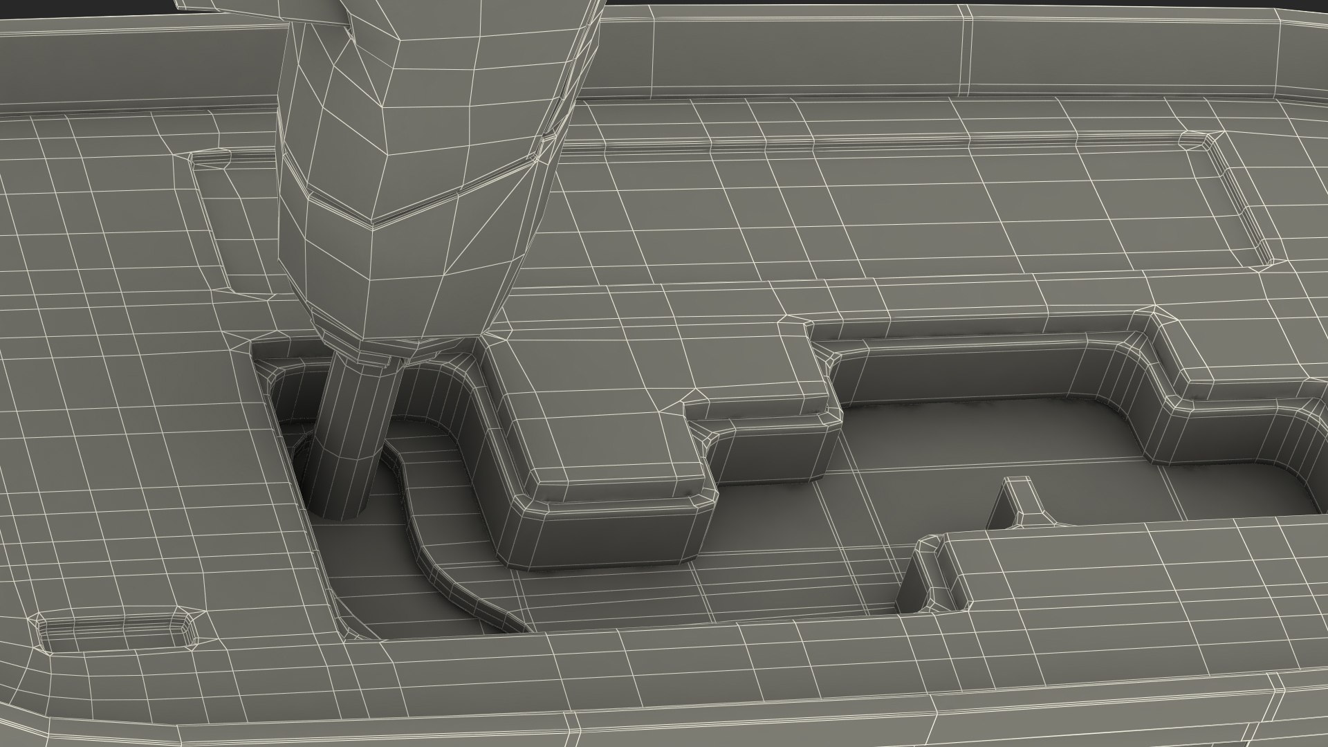 3D Model Auto Transmission Shift Lever - TurboSquid 1929743