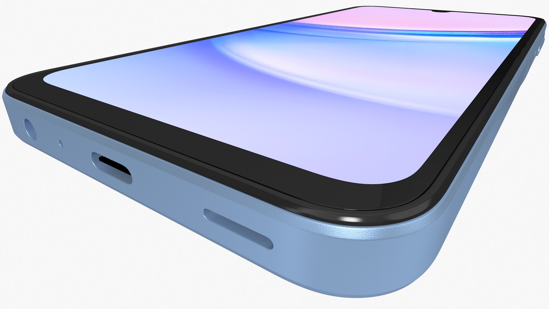 3D Samsung Galaxy A15 4G Blue Model - TurboSquid 2184483