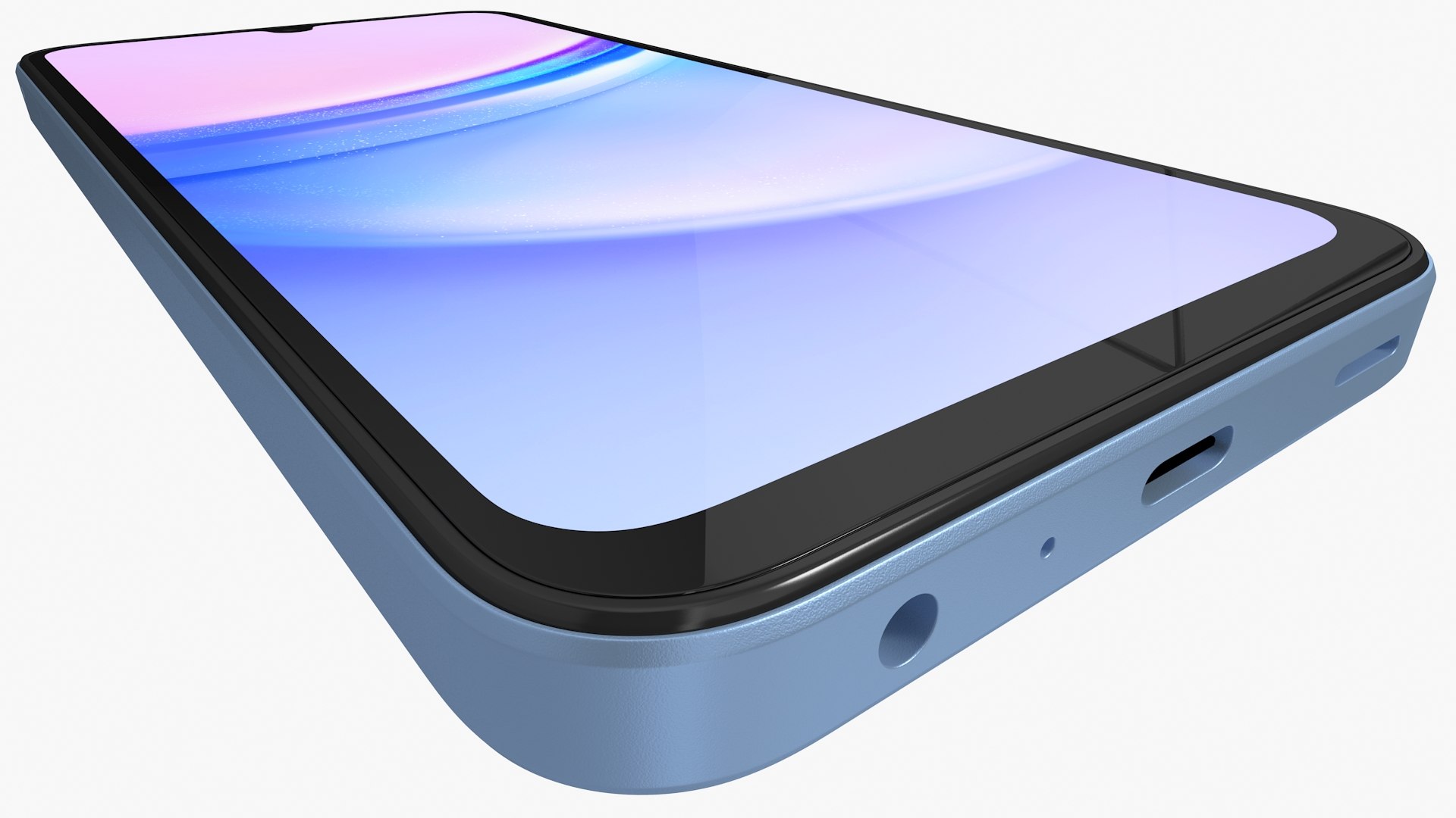 3D Samsung Galaxy A15 4G Blue Model - TurboSquid 2184483