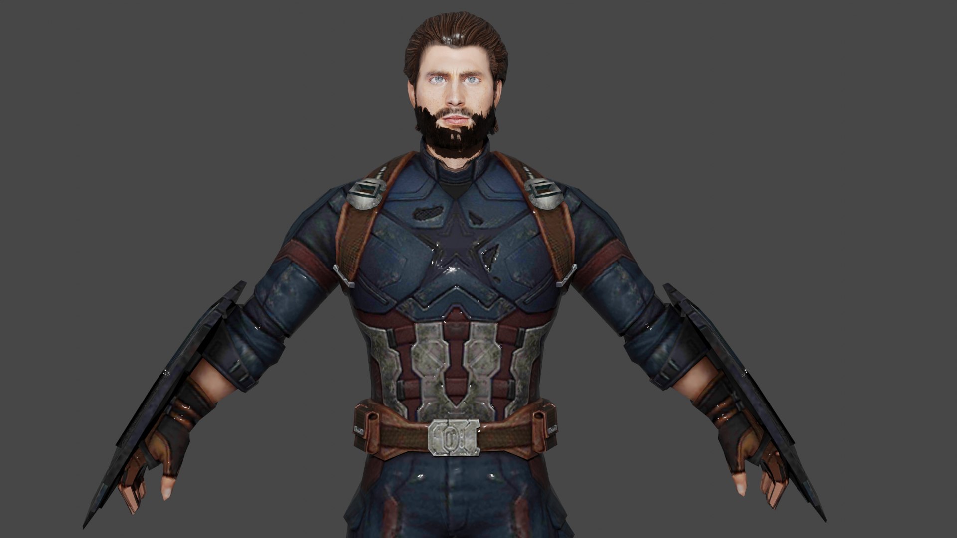 3D Captain America model - TurboSquid 2071639