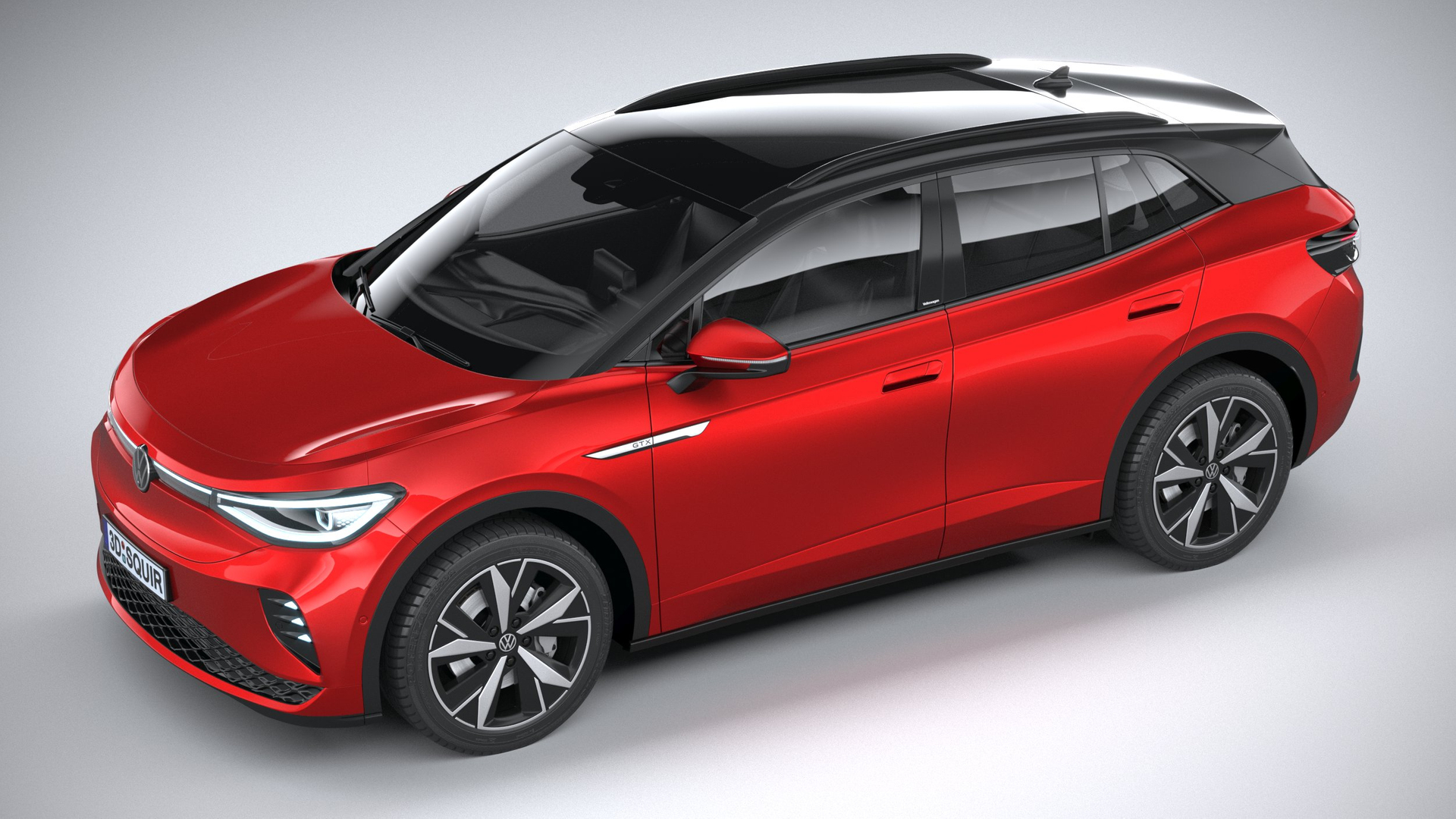 Volkswagen ID4 GTX 2022 3D model - TurboSquid 1732770