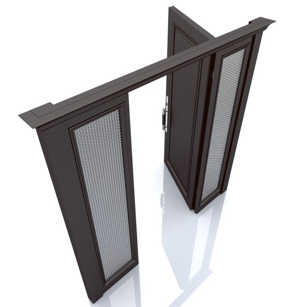 3d model entry door