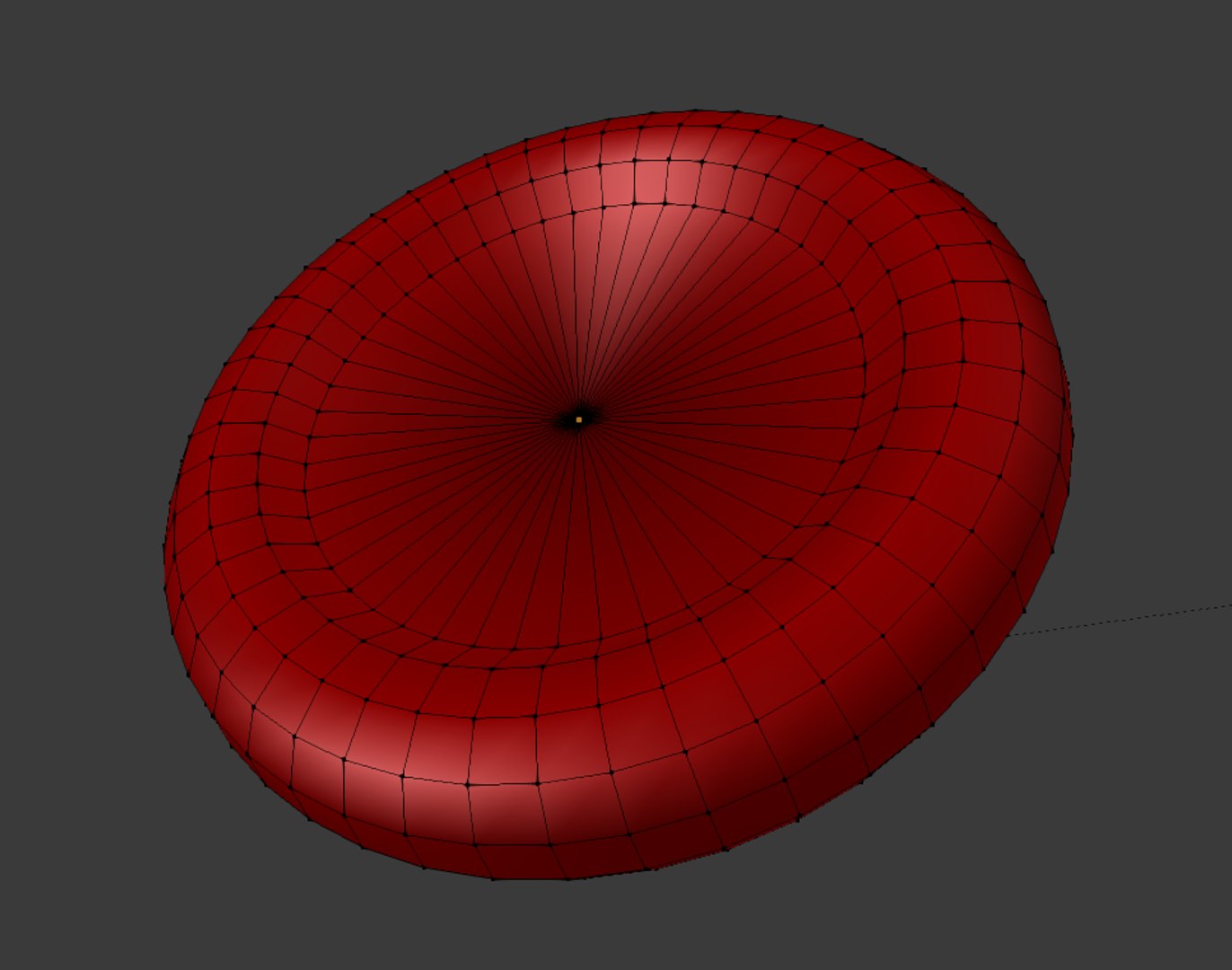 blood cell 3d model