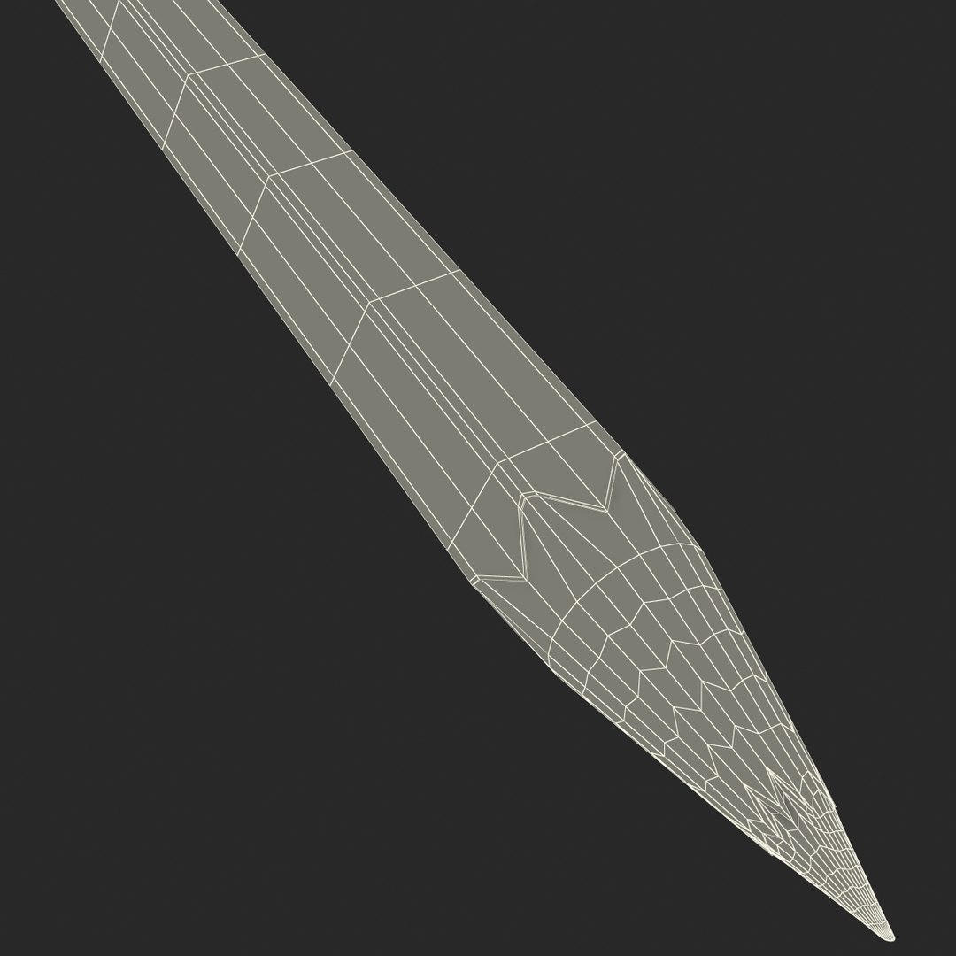 3d Pencil 3 Model