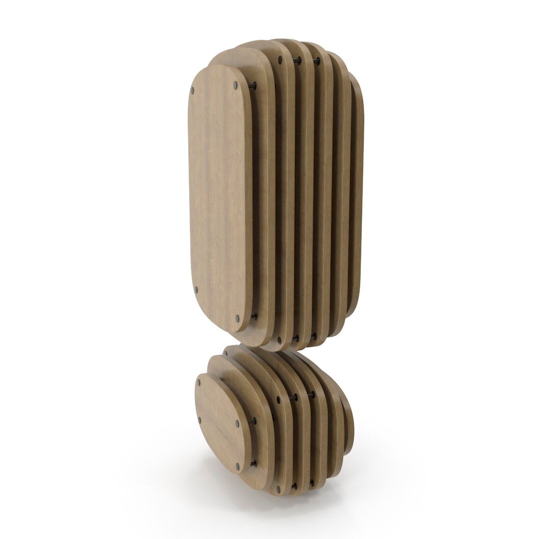 Wood Symbol 3D - TurboSquid 1698122