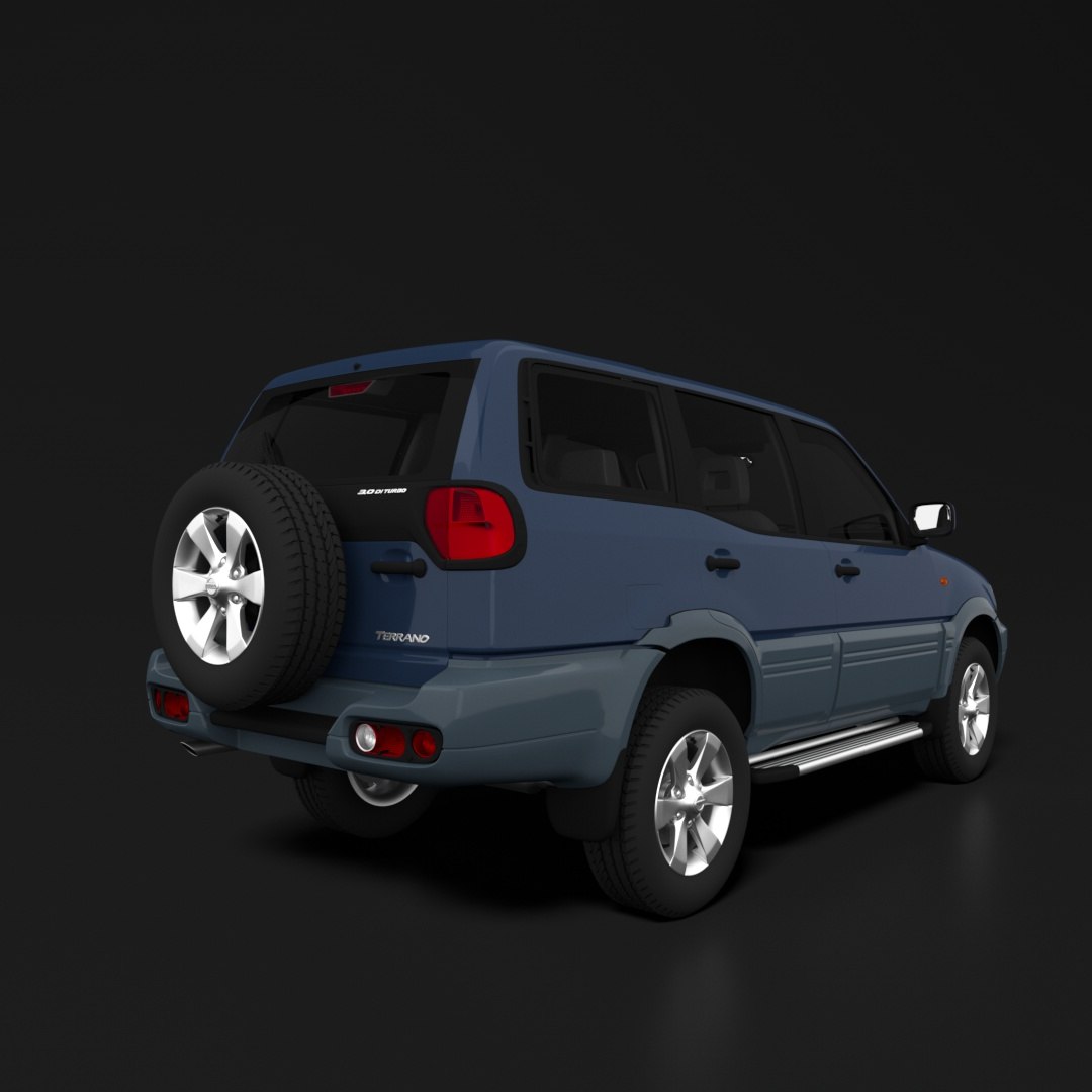 3D Model Nissan Terrano II - TurboSquid 2367710