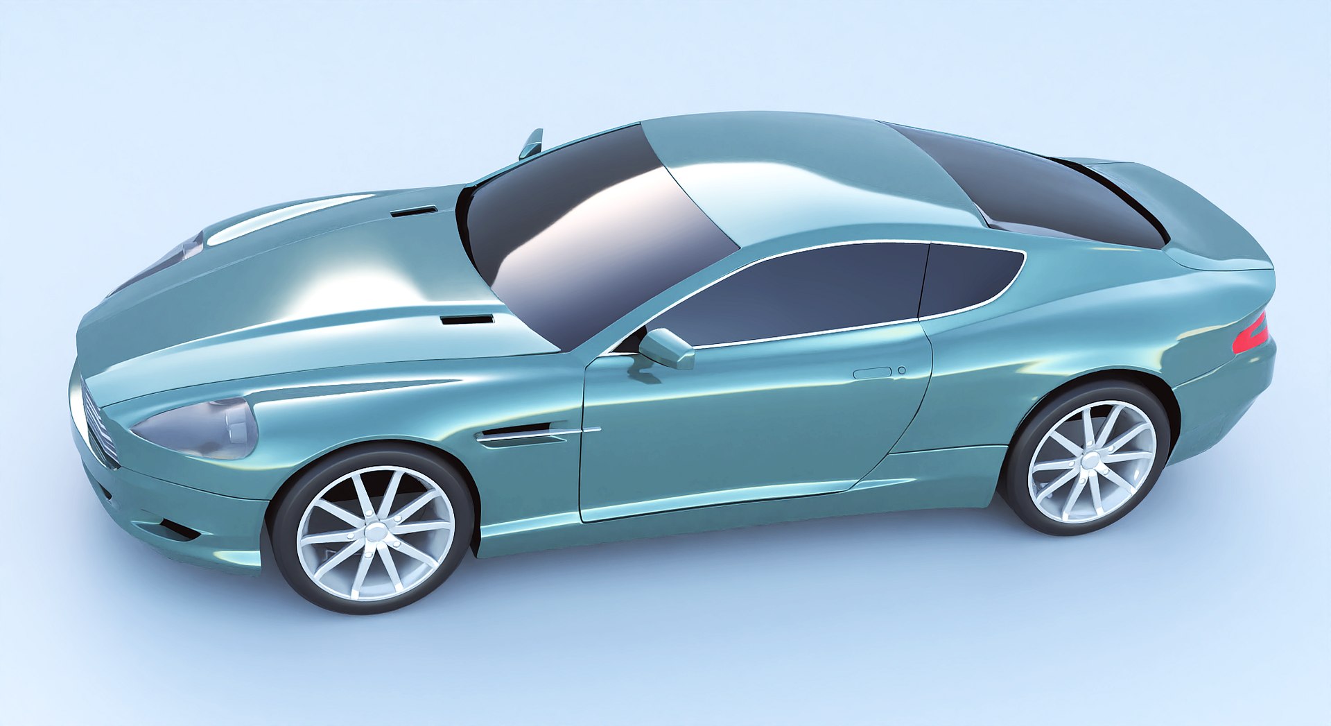 Aston Martin DB9 Restyled Model - TurboSquid 2470925