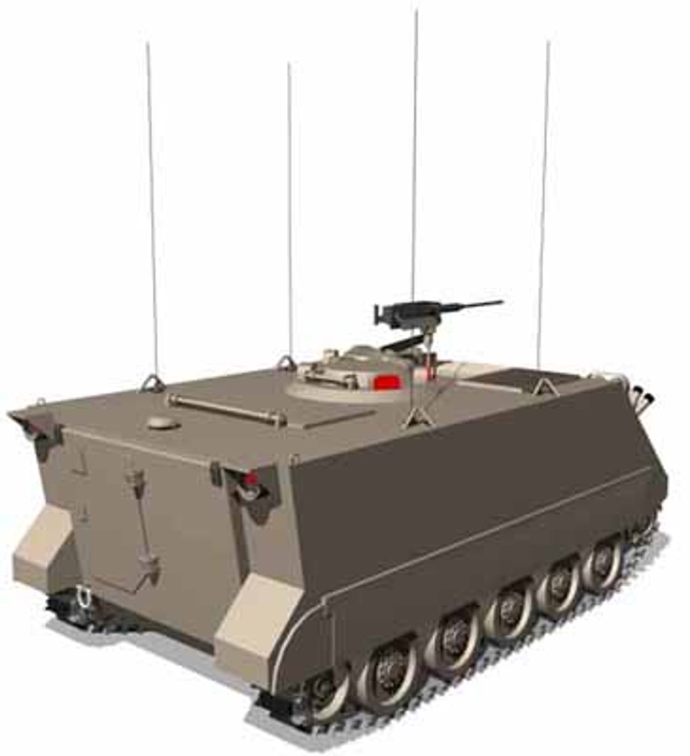 M113 Armored Personnel Dxf