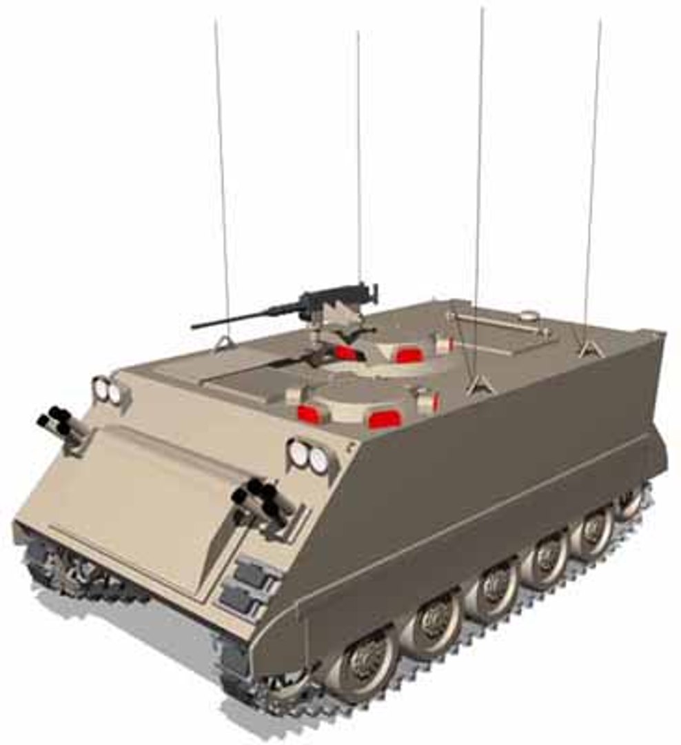 M113 Armored Personnel Dxf
