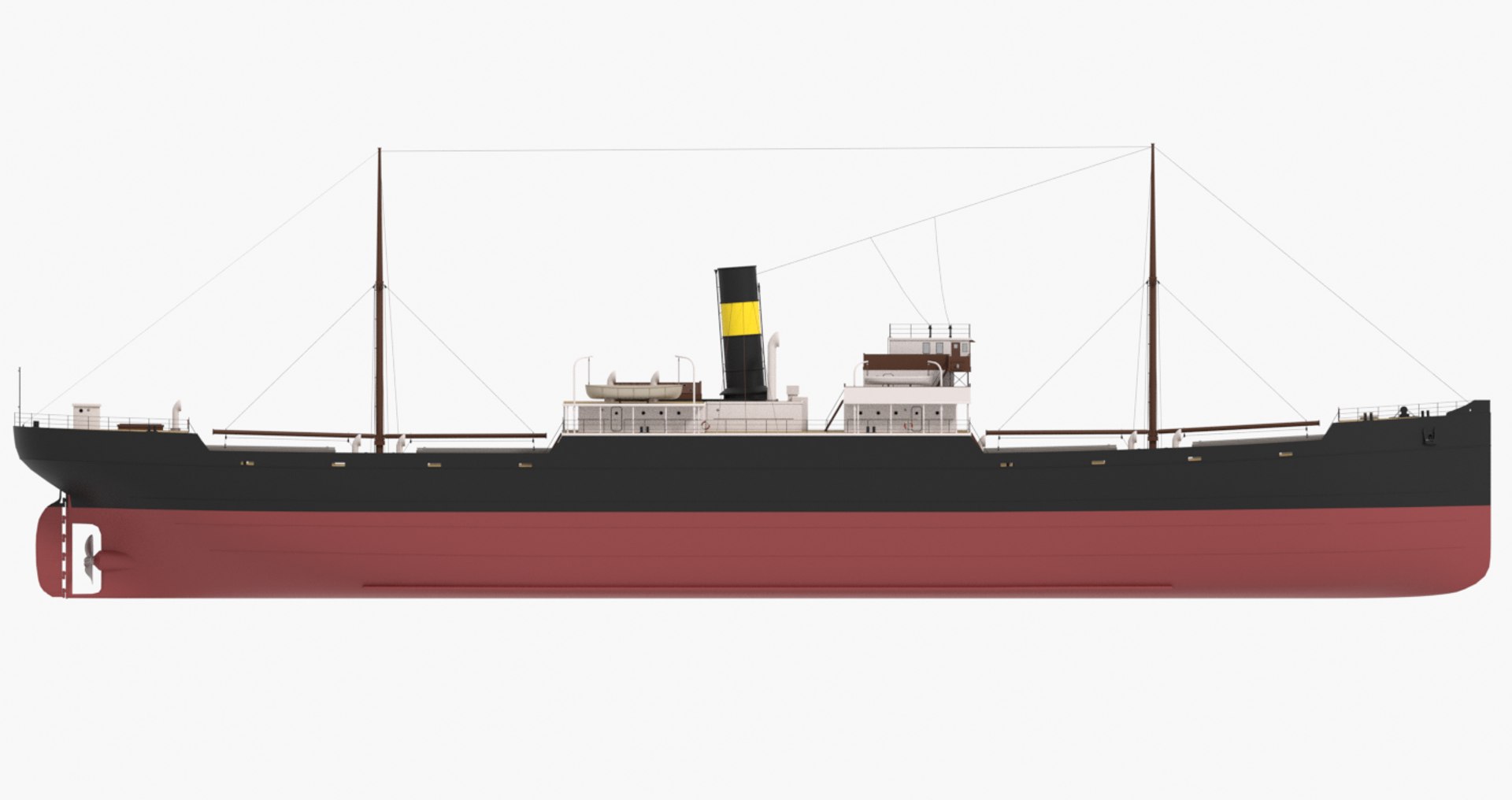 3D Merchant Ship Cargo Model - TurboSquid 1473977