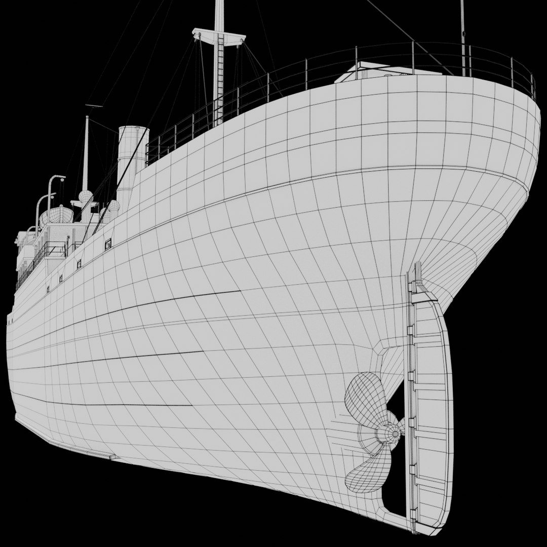 3D Merchant Ship Cargo Model - TurboSquid 1473977