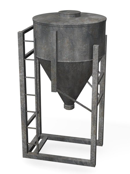 modelo 3d silo2 - TurboSquid 428635