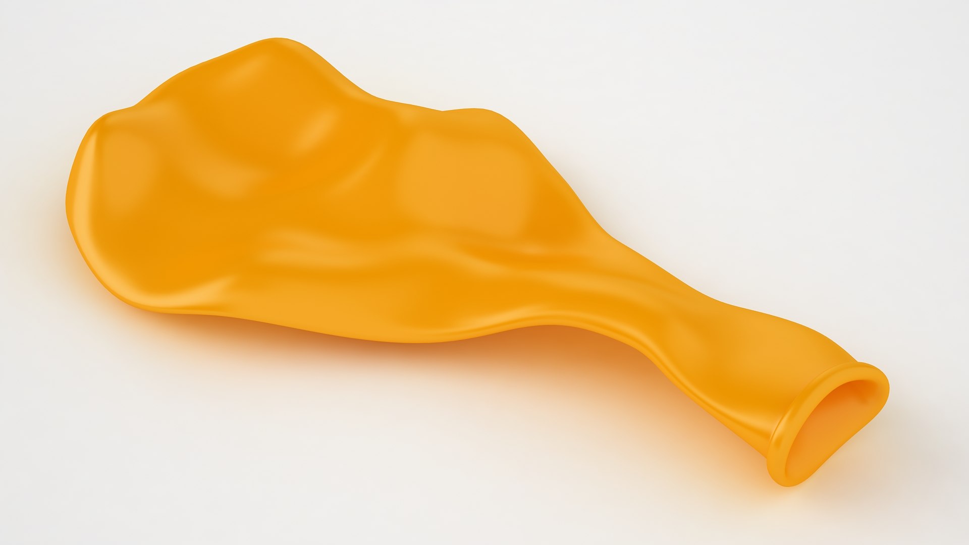 Flat Balloon Ball 3D Model - TurboSquid 1475034