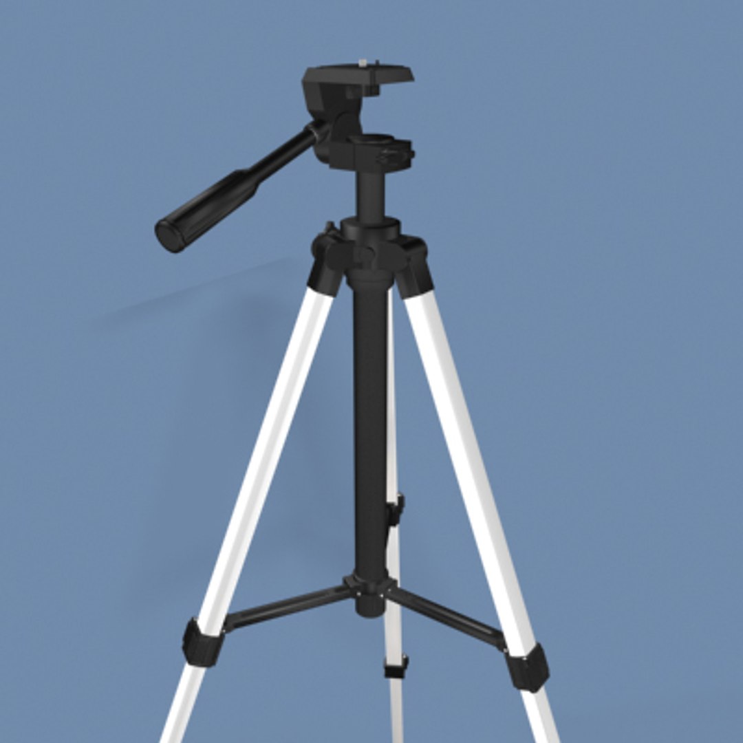 Camera Tripod 3d Model