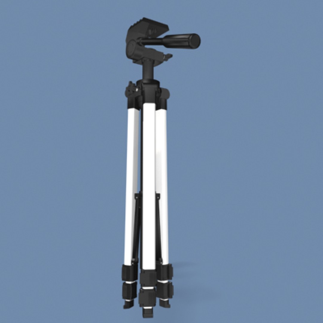 Camera Tripod 3d Model
