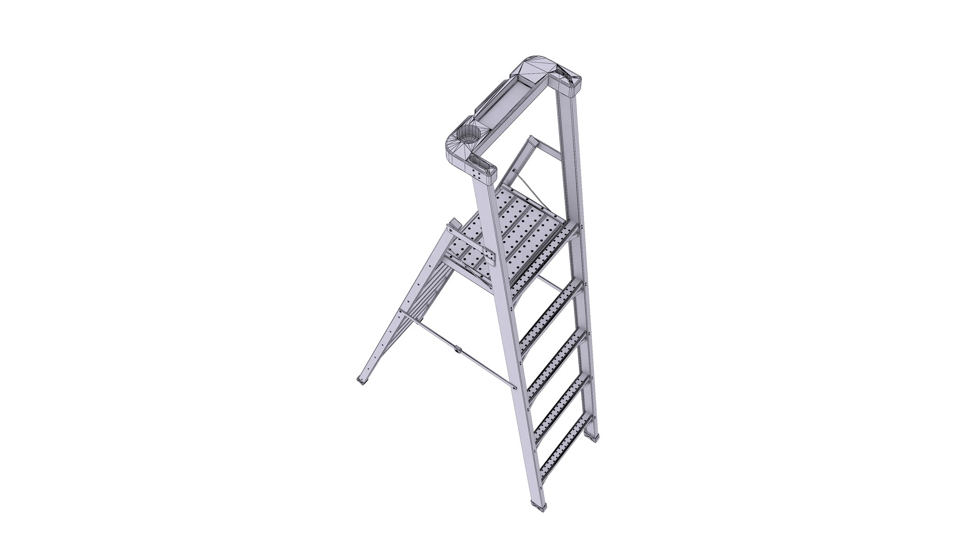 Step Ladder 3D Model - TurboSquid 1883553