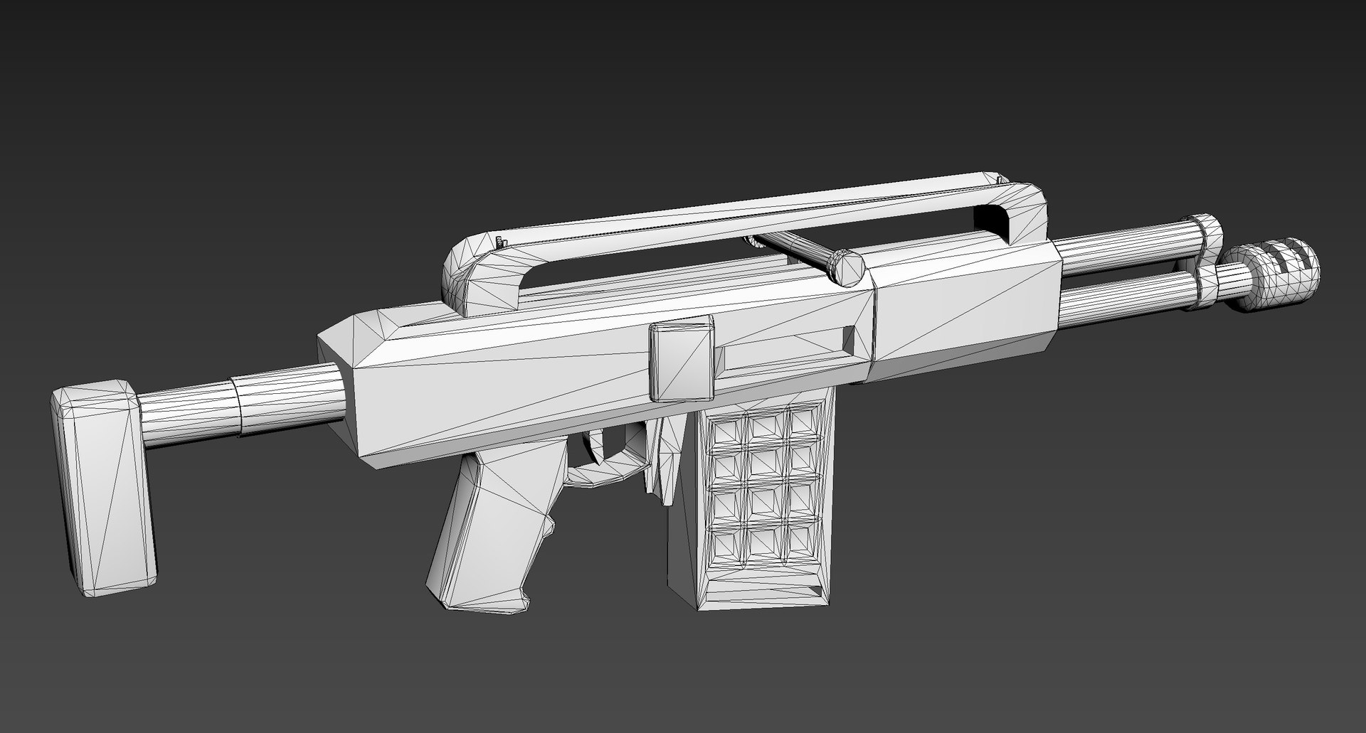 Sci-Fi Gun Pack Low-Poly PBR 3D Model - TurboSquid 1971762