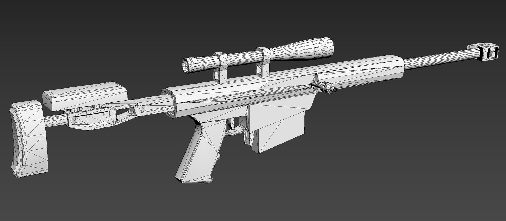 Sci-Fi Gun Pack Low-Poly PBR 3D Model - TurboSquid 1971762