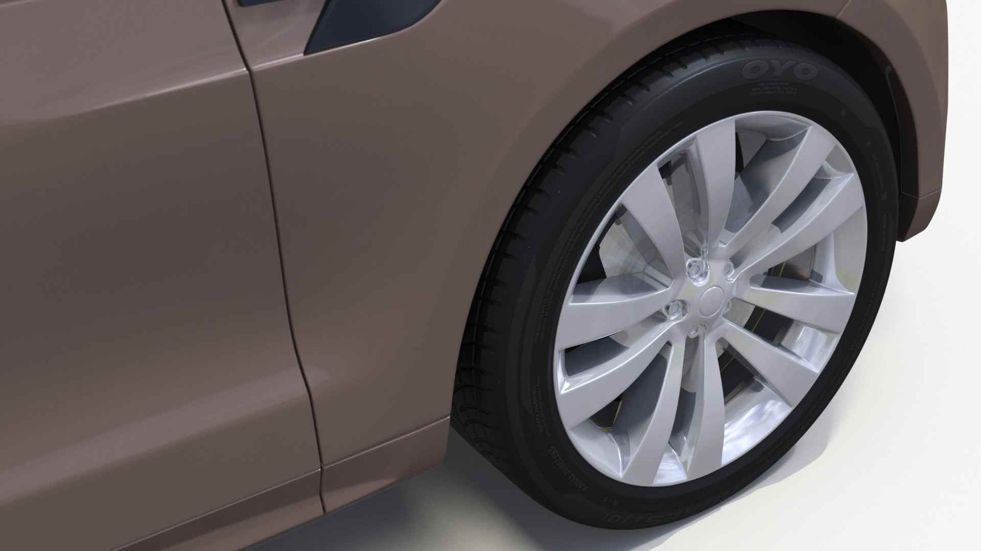 Luxury Sport SUV Brown Simplified Model - TurboSquid 2384808