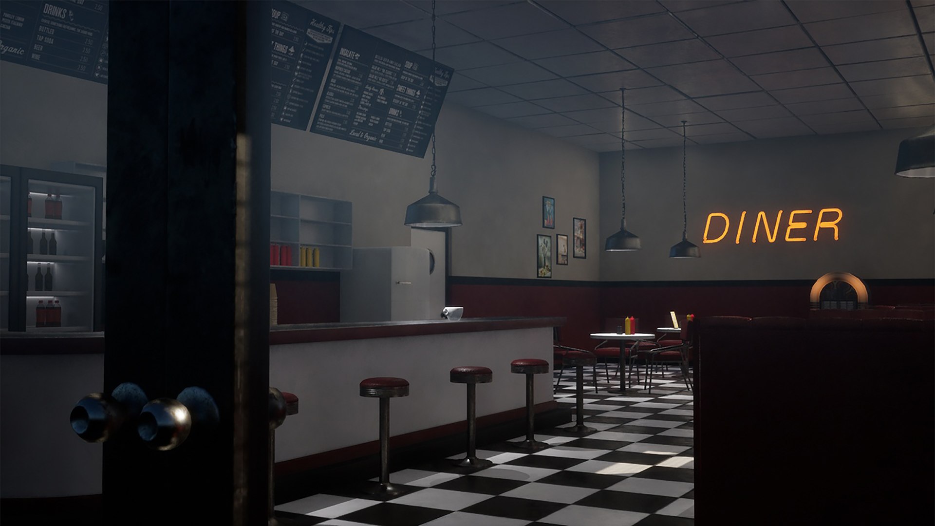 Diner Interior 3D - TurboSquid 2316831