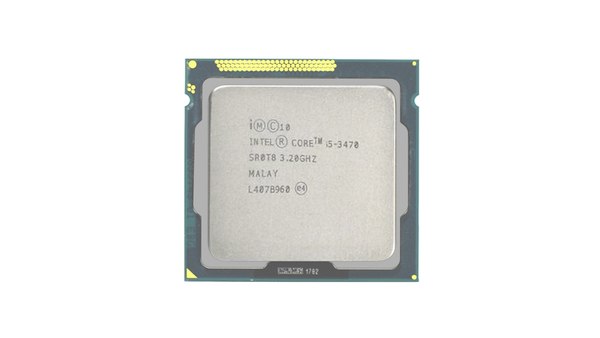 Intel Core i5-3470 Processor 3D model - TurboSquid 1753362