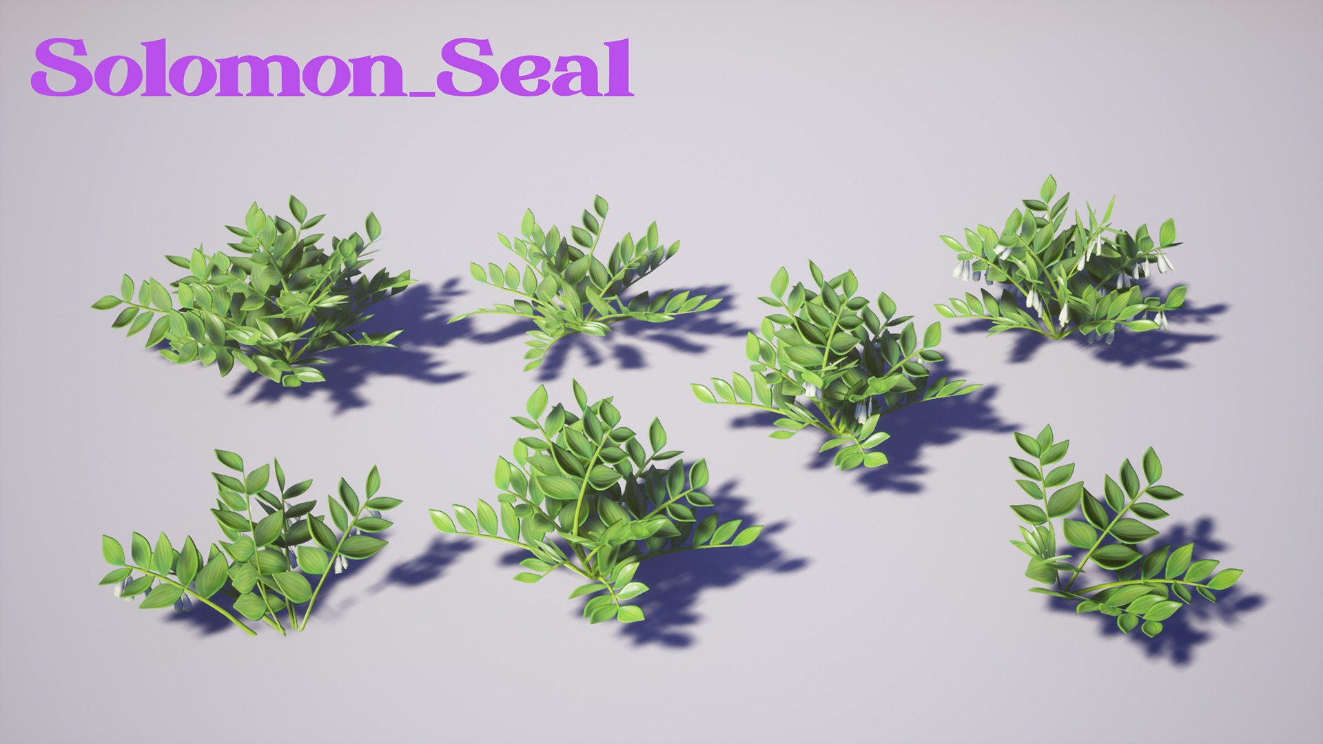 Garden Foliage Pack 3D Model - TurboSquid 2086713