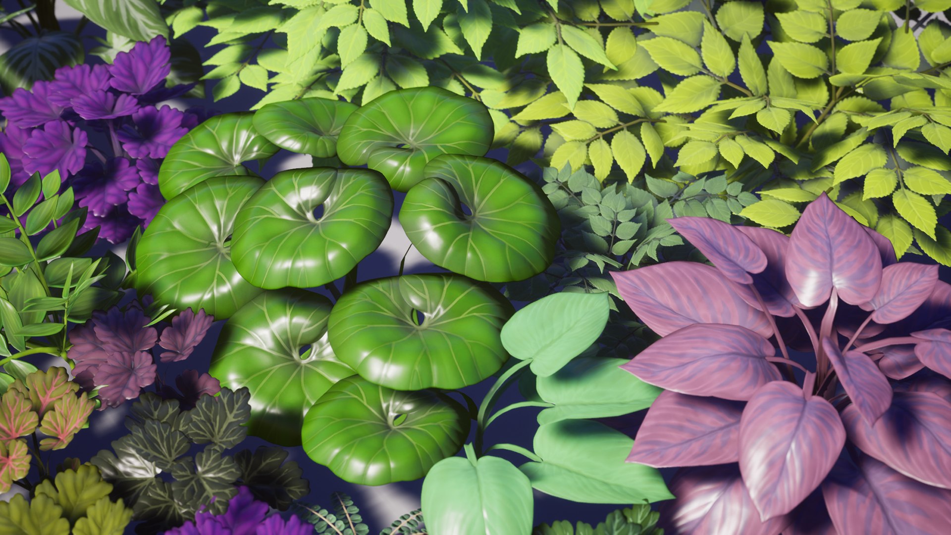 Garden Foliage Pack 3D Model - TurboSquid 2086713
