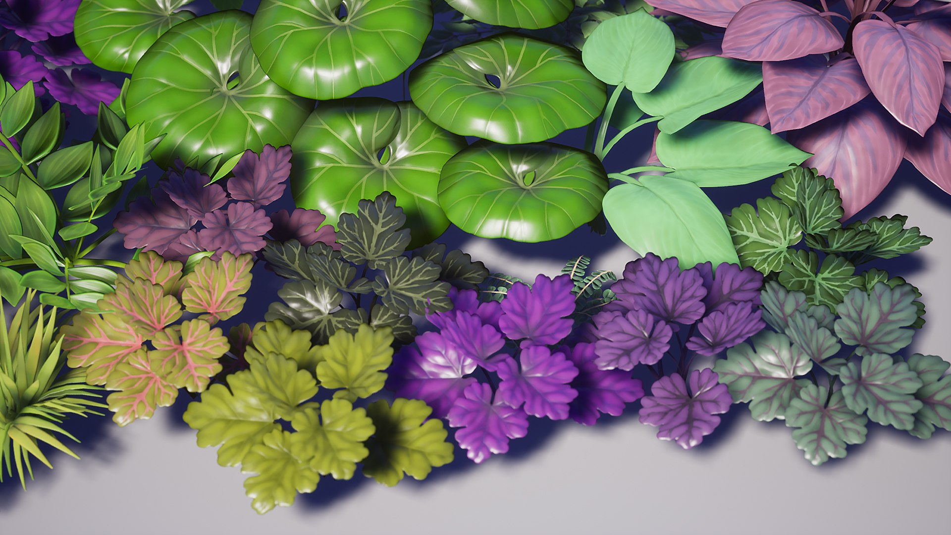 Garden Foliage Pack 3D model - TurboSquid 2086713