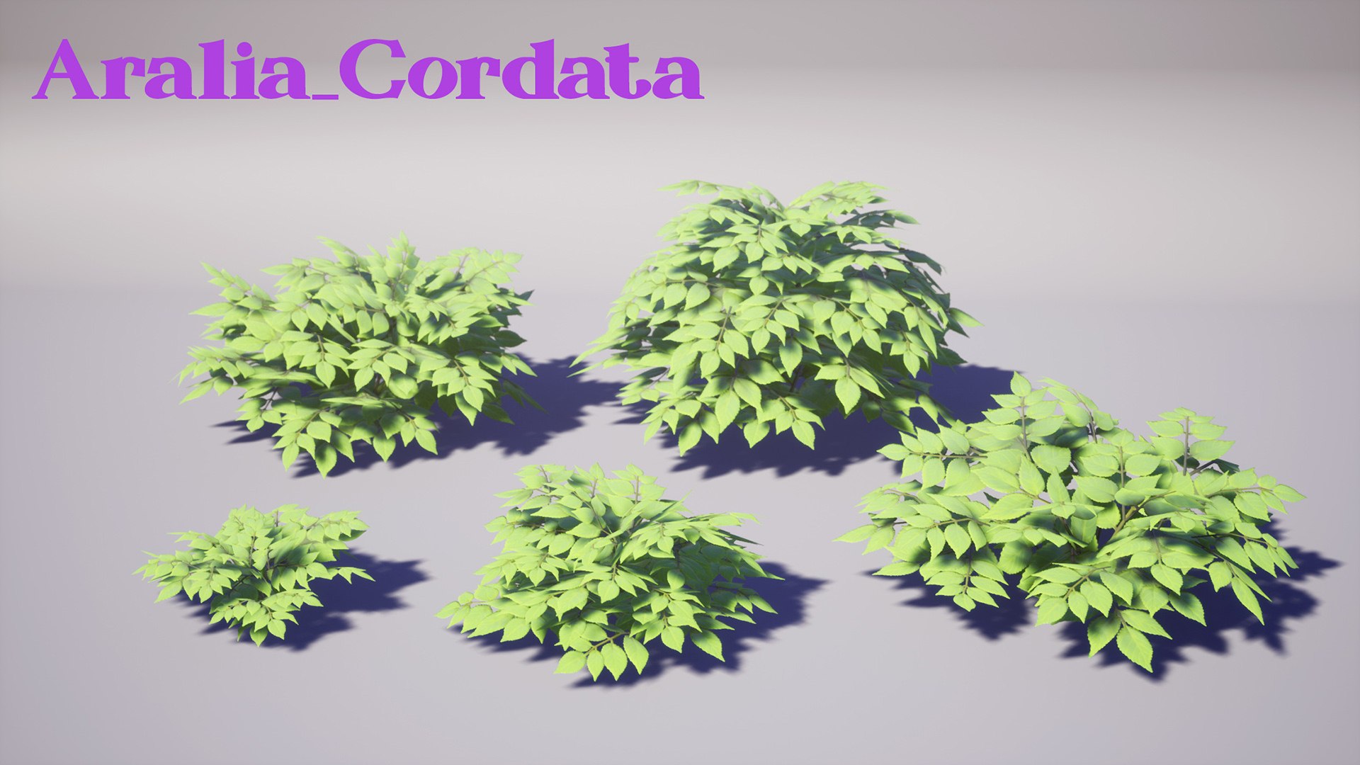 Garden Foliage Pack 3D Model - TurboSquid 2086713