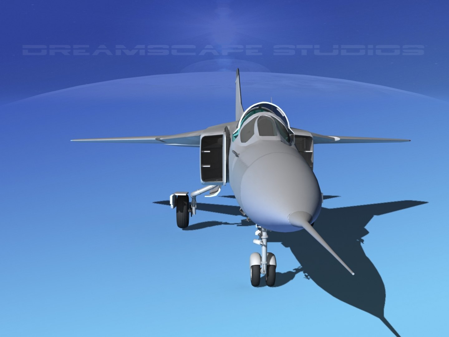 3d dxf mig-23 flogger b fighter