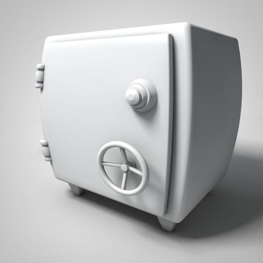 Safe Cartoon 3D Model - TurboSquid 1208254