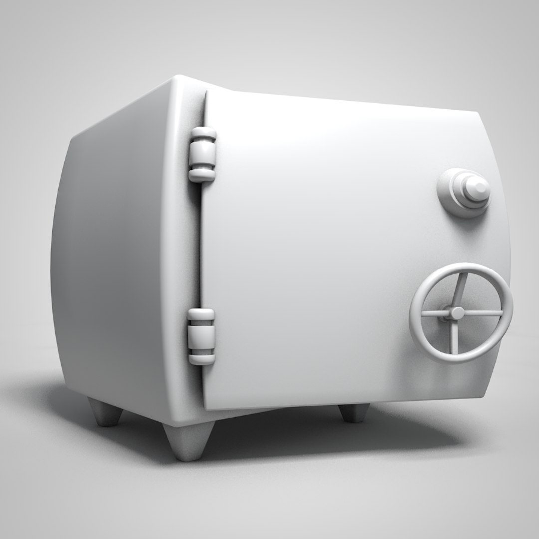 Safe Cartoon 3D Model - TurboSquid 1208254