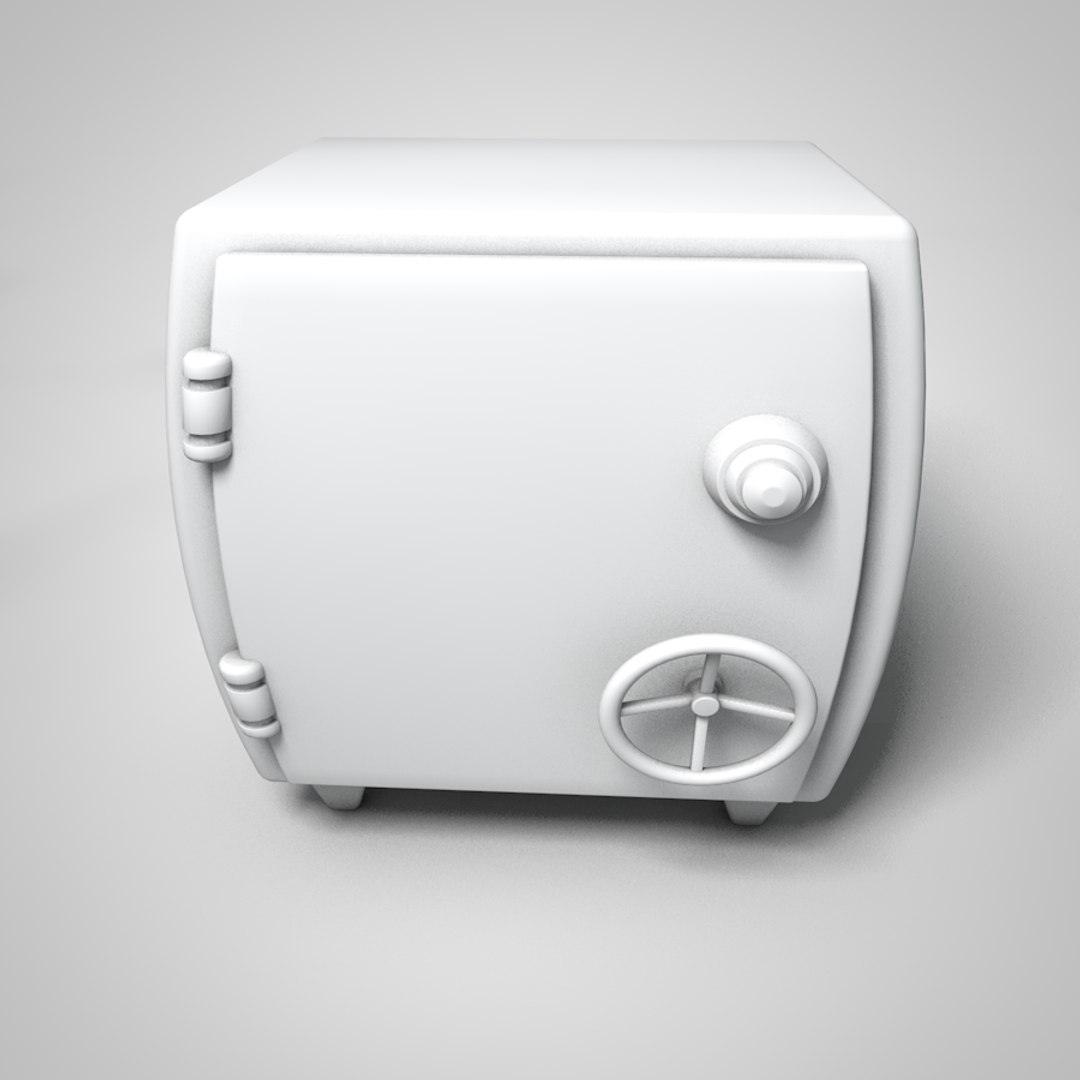 Safe Cartoon 3D Model - TurboSquid 1208254