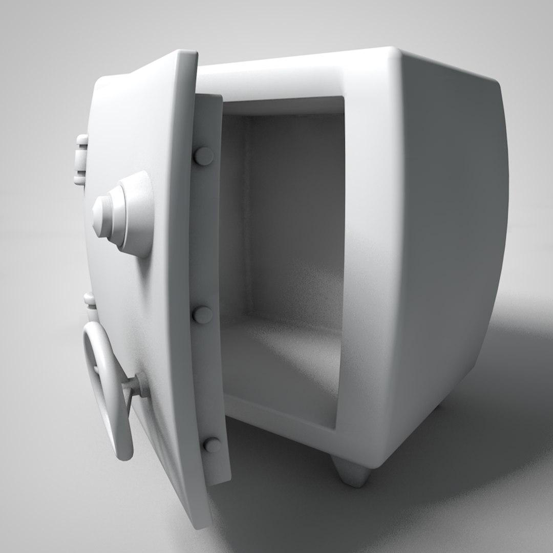 Safe Cartoon 3D Model - TurboSquid 1208254