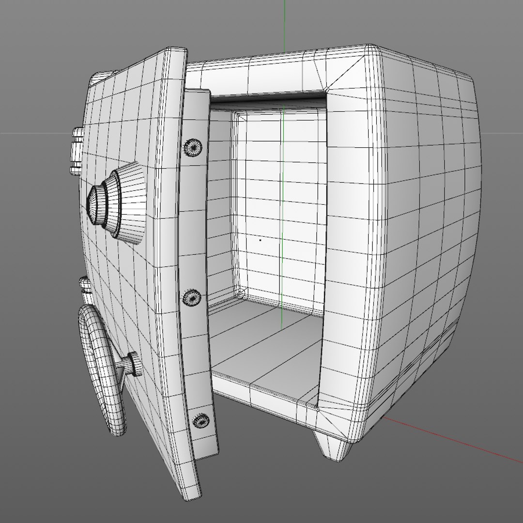 Safe Cartoon 3D Model - TurboSquid 1208254