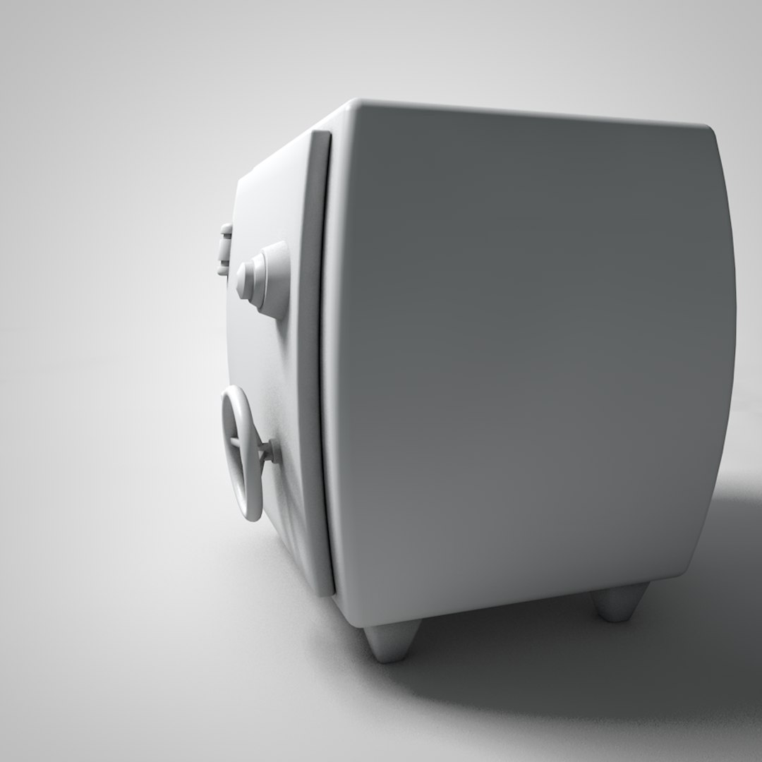 Safe Cartoon 3D Model - TurboSquid 1208254